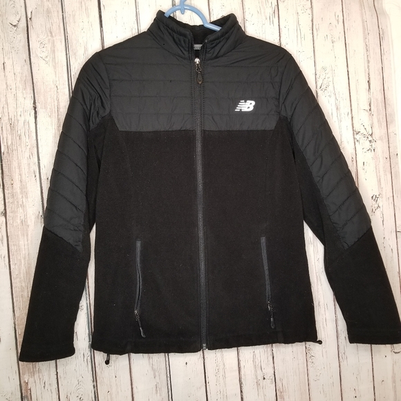 New Balance | Jackets & Coats | New Balance Black Fleece Light Jacket ...